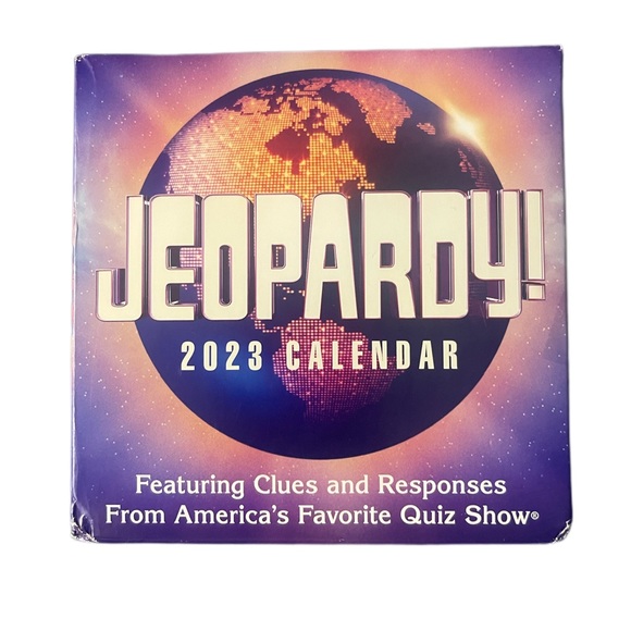 Jeopardy | Other | Jeopardy 223 Daytoday Calendar | Poshmark